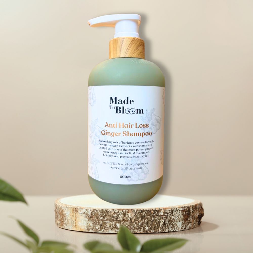 Anti Hair Loss Ginger Shampoo – Made To Bloom