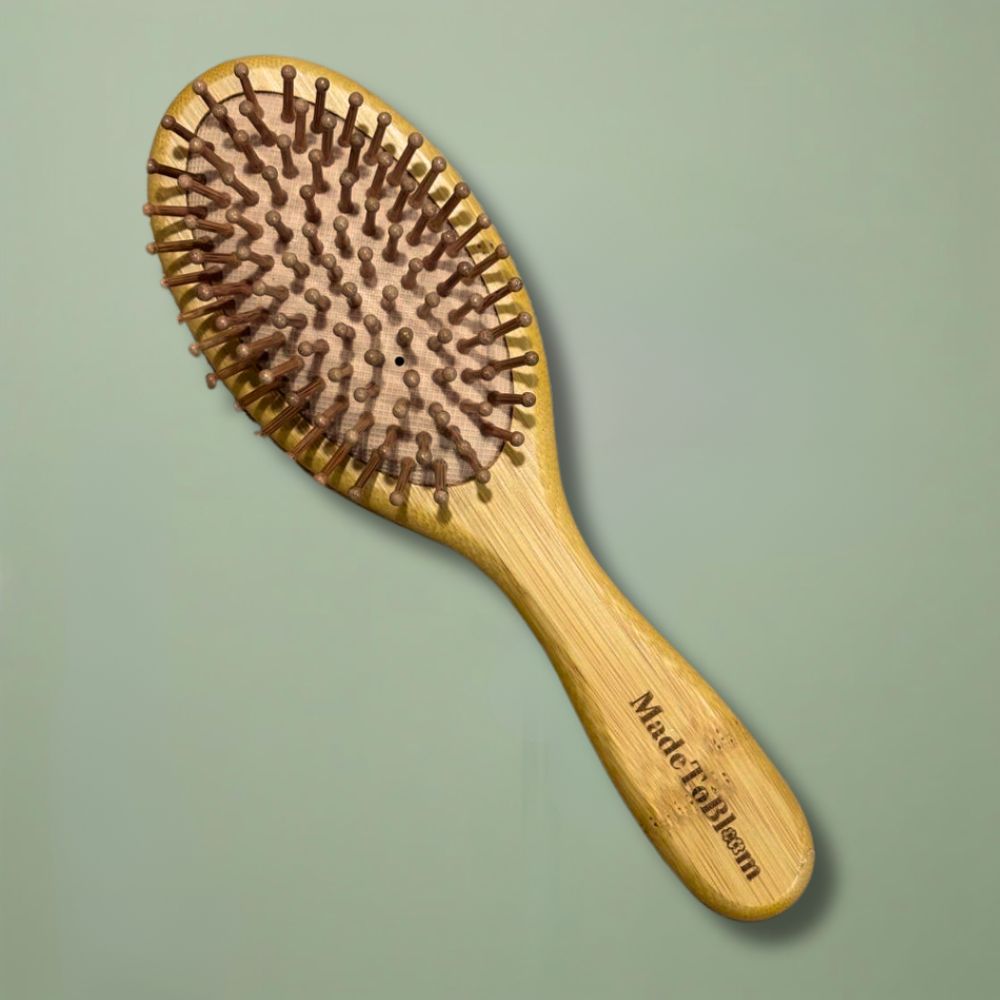 Bamboo Hair Brush – Made To Bloom